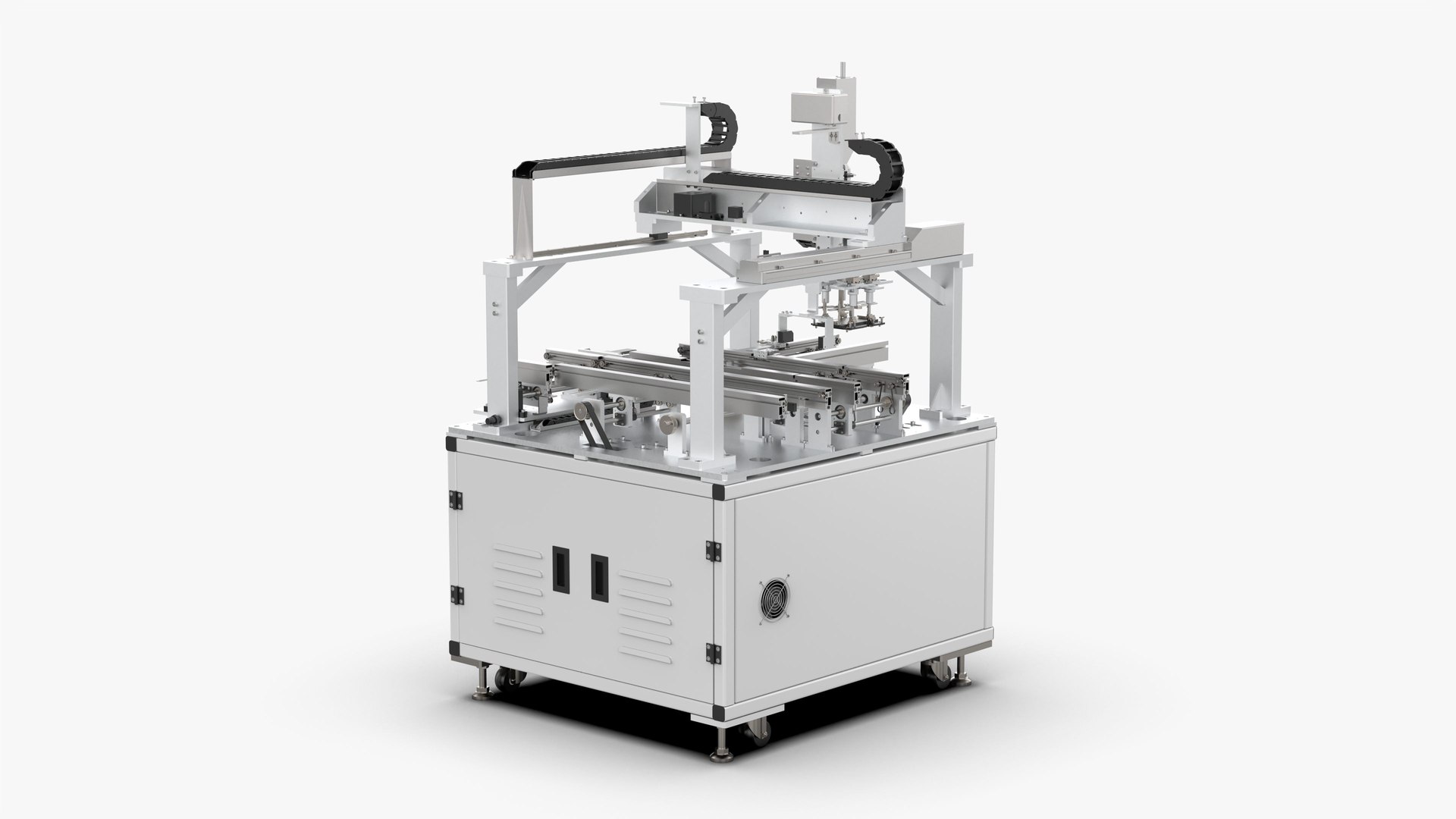 3D Automatic Flipping In Assembly Line - TurboSquid 2038319