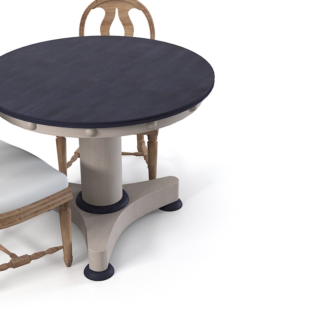 3d max cafe table dining