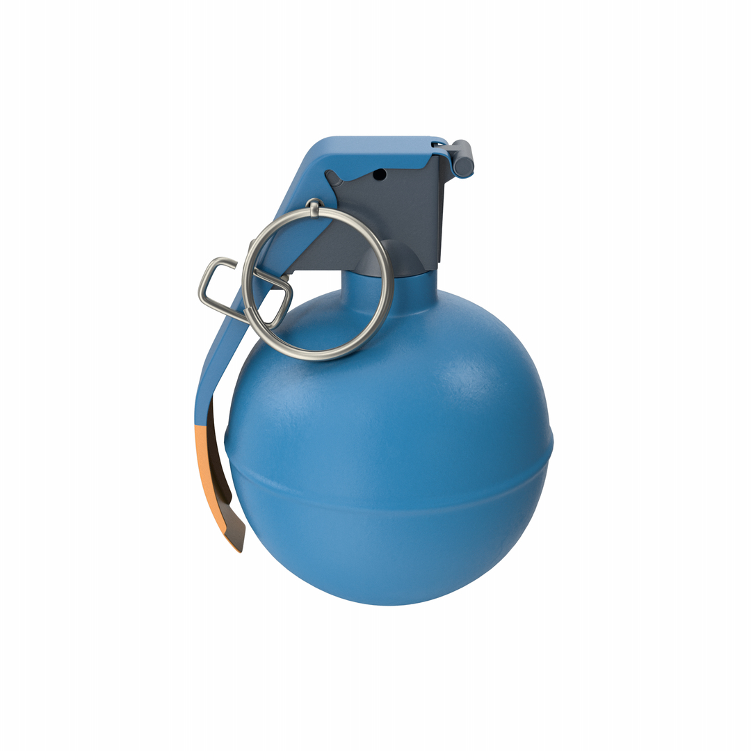 Military Frag Grenade 3D Model - TurboSquid 1998865