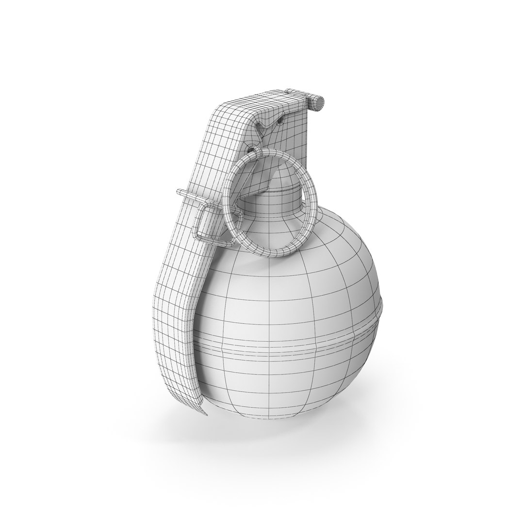 Military Frag Grenade 3D Model - TurboSquid 1998865