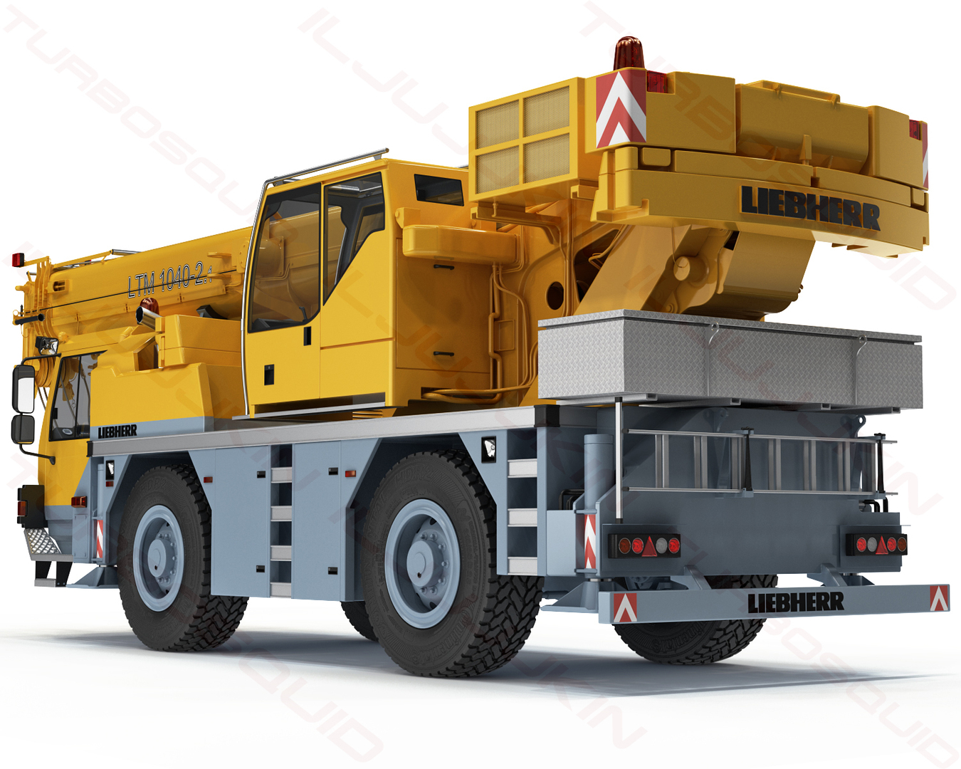 modelo 3d Grúa móvil Liebherr LTM 1040-2.1 2012 - TurboSquid 694692