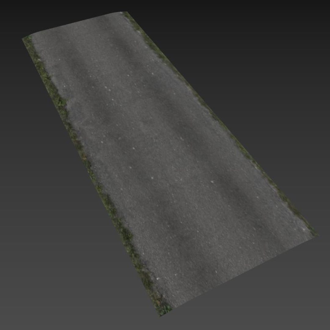 Ultra Realistic Asphalt Road HQ Model - TurboSquid 1811803