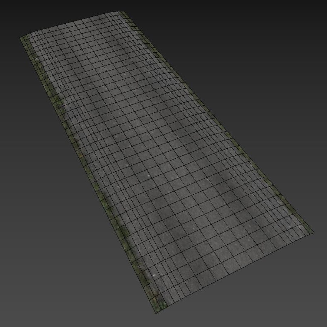 Ultra Realistic Asphalt Road HQ Model - TurboSquid 1811803