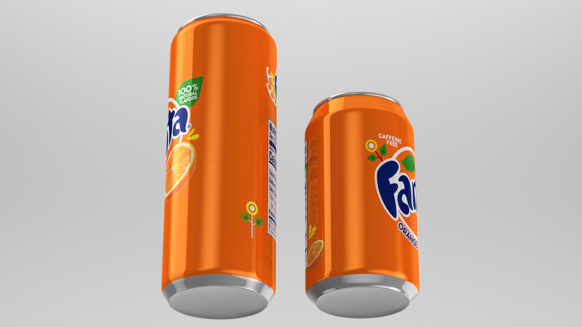 3D Fanta Set - TurboSquid 1631616