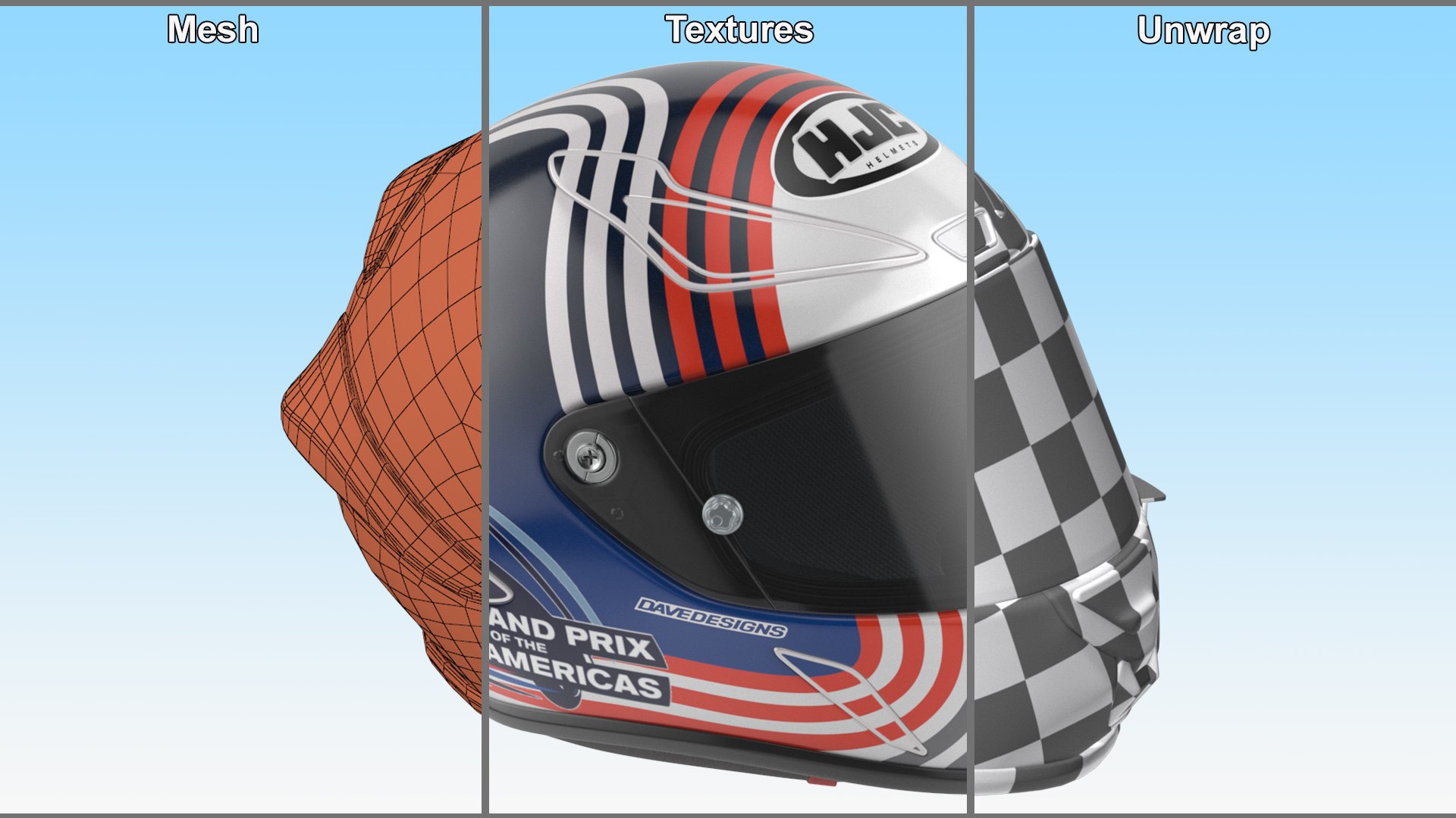 Aerodynamic Racing Helmet 3D Model - TurboSquid 2367853
