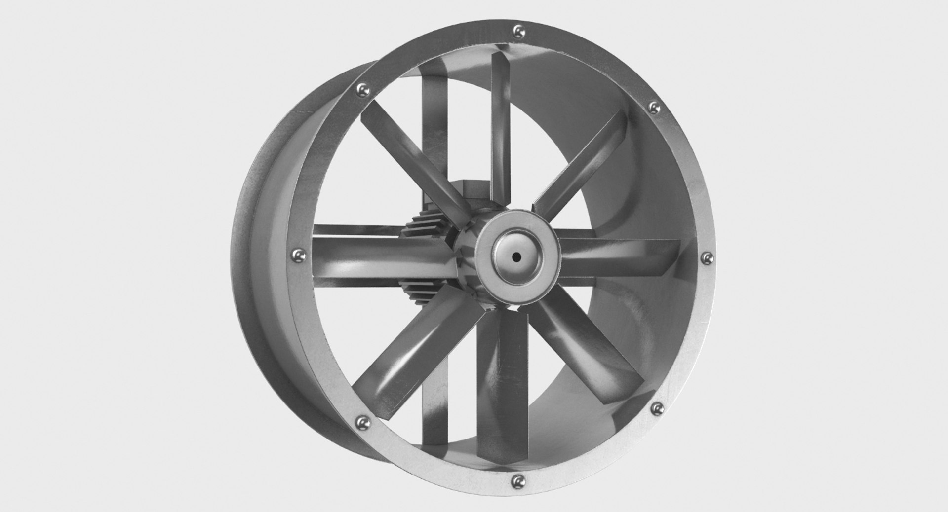 Axial Flow Fan Model - TurboSquid 1224718