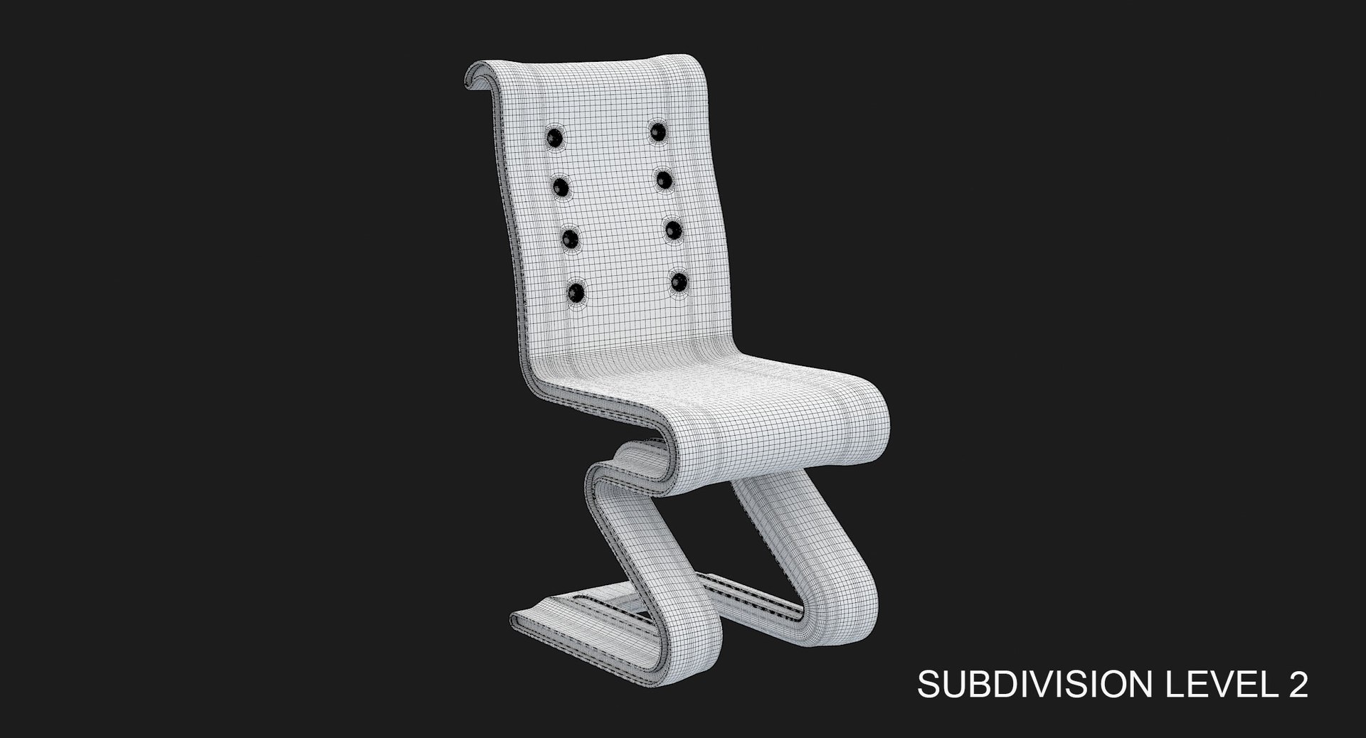Futuristic chair 3D model - TurboSquid 1195438