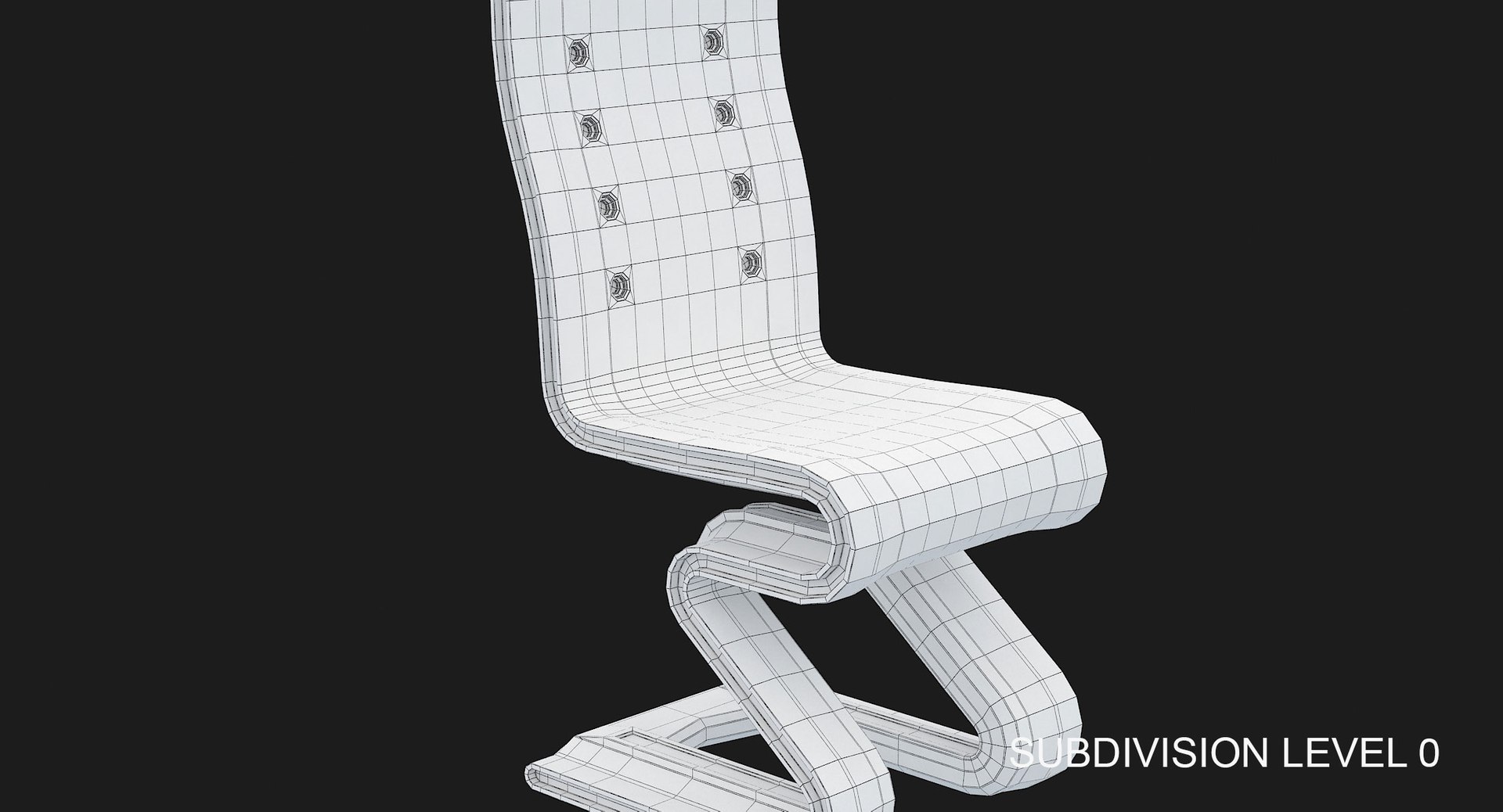 Futuristic chair 3D model - TurboSquid 1195438
