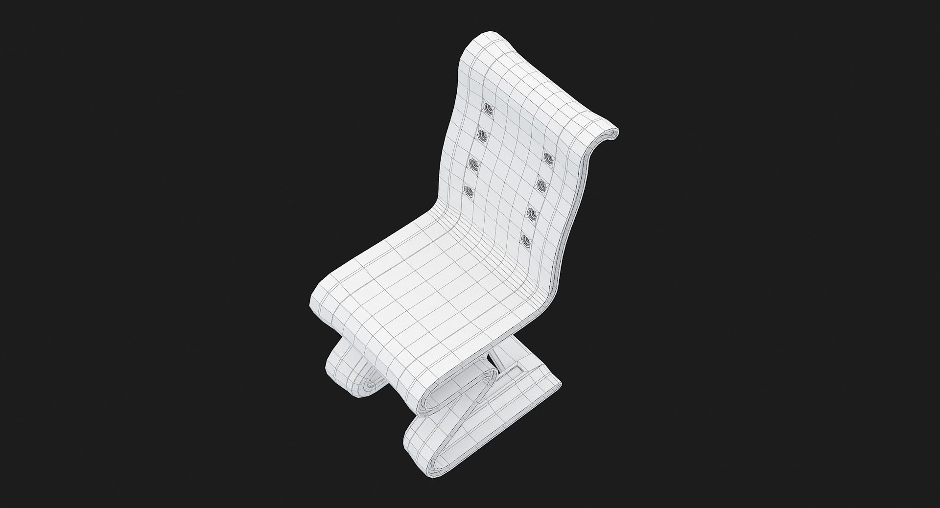 Futuristic chair 3D model - TurboSquid 1195438