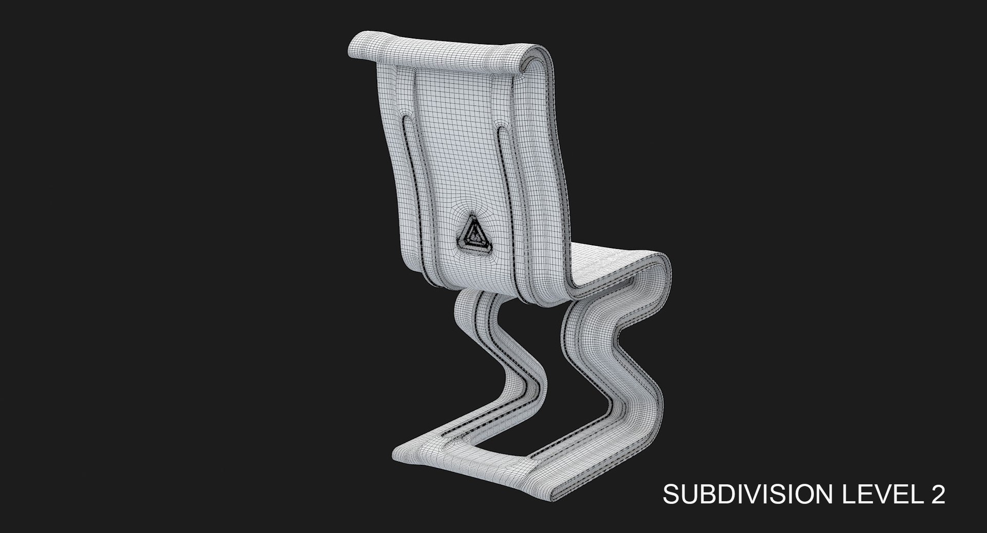 Futuristic chair 3D model - TurboSquid 1195438