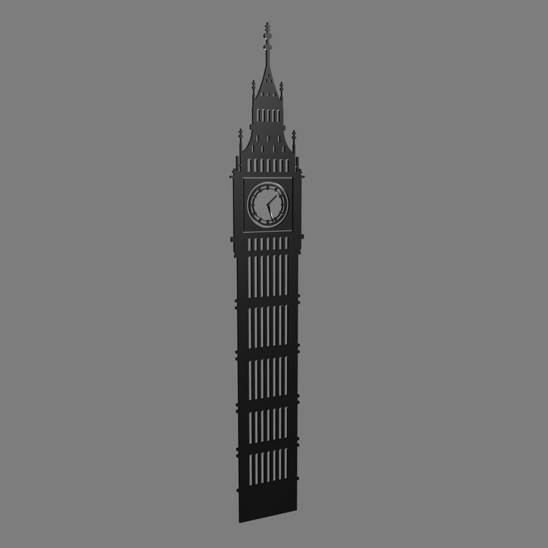 3D Landmarks Silhouette - TurboSquid 1546951