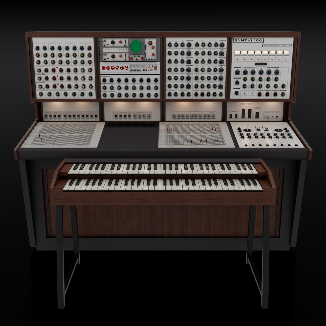 3D EMS Synthi 100 - TurboSquid 1853599
