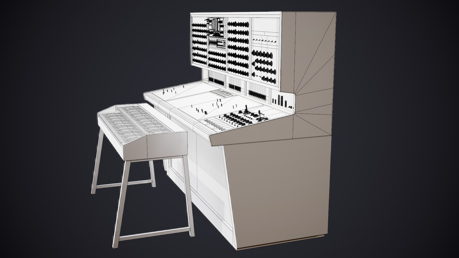 3D EMS Synthi 100 - TurboSquid 1853599