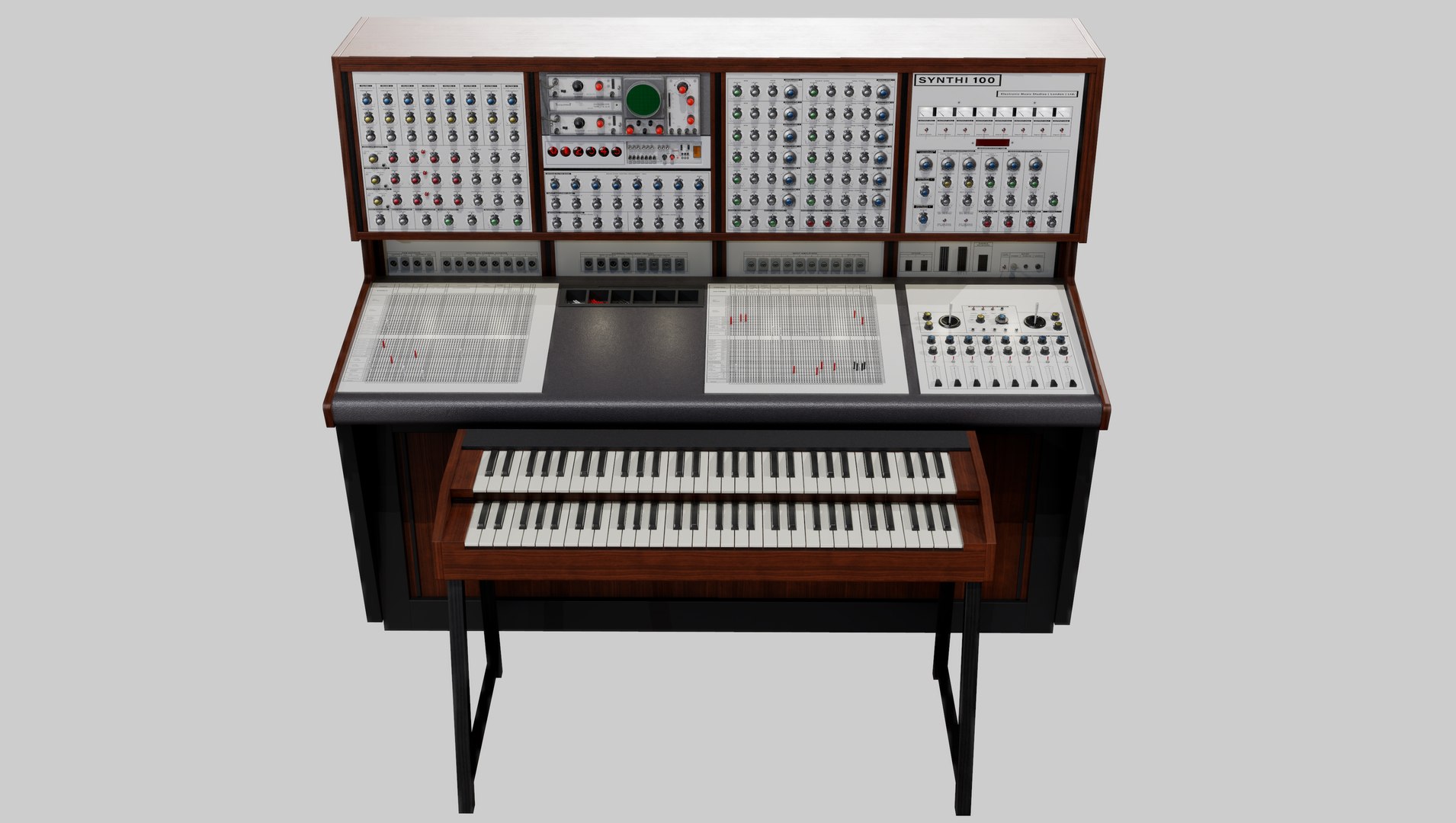 3D EMS Synthi 100 - TurboSquid 1853599