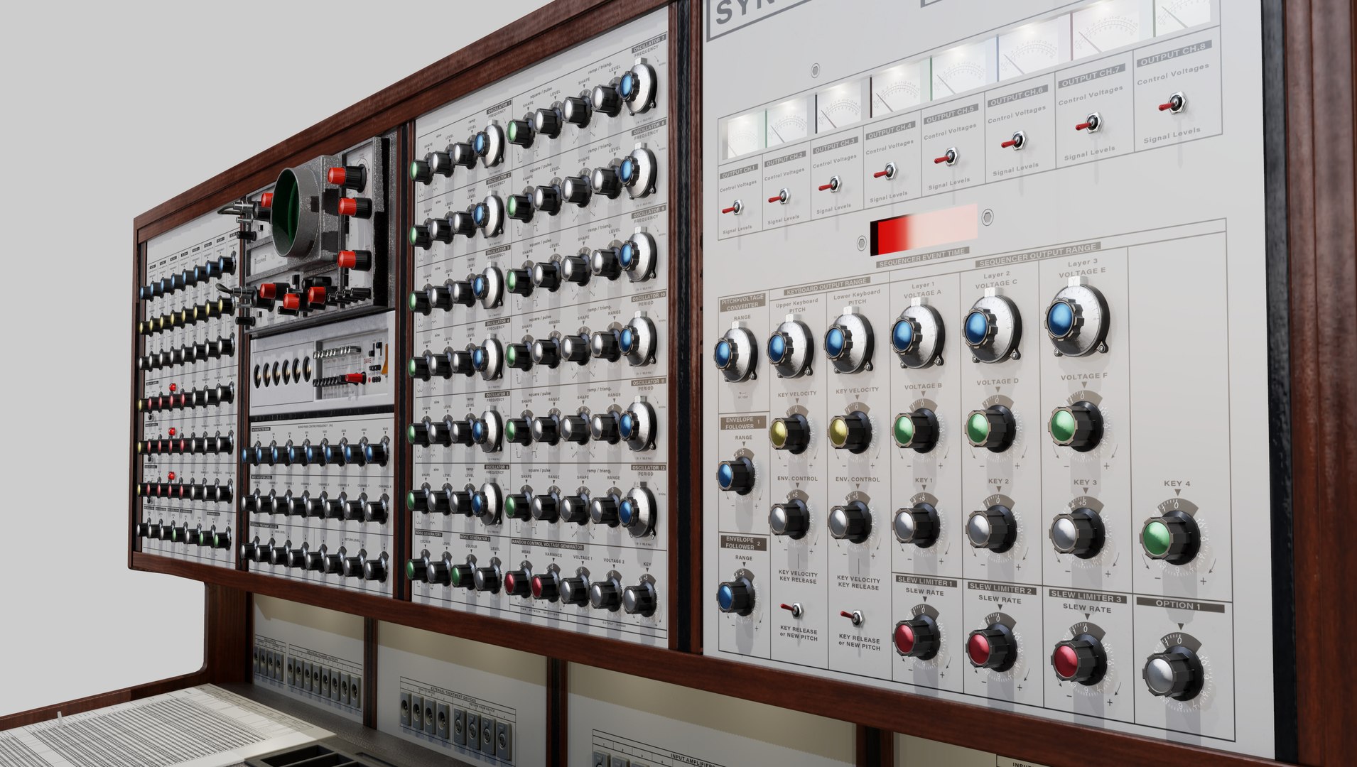 3D EMS Synthi 100 - TurboSquid 1853599