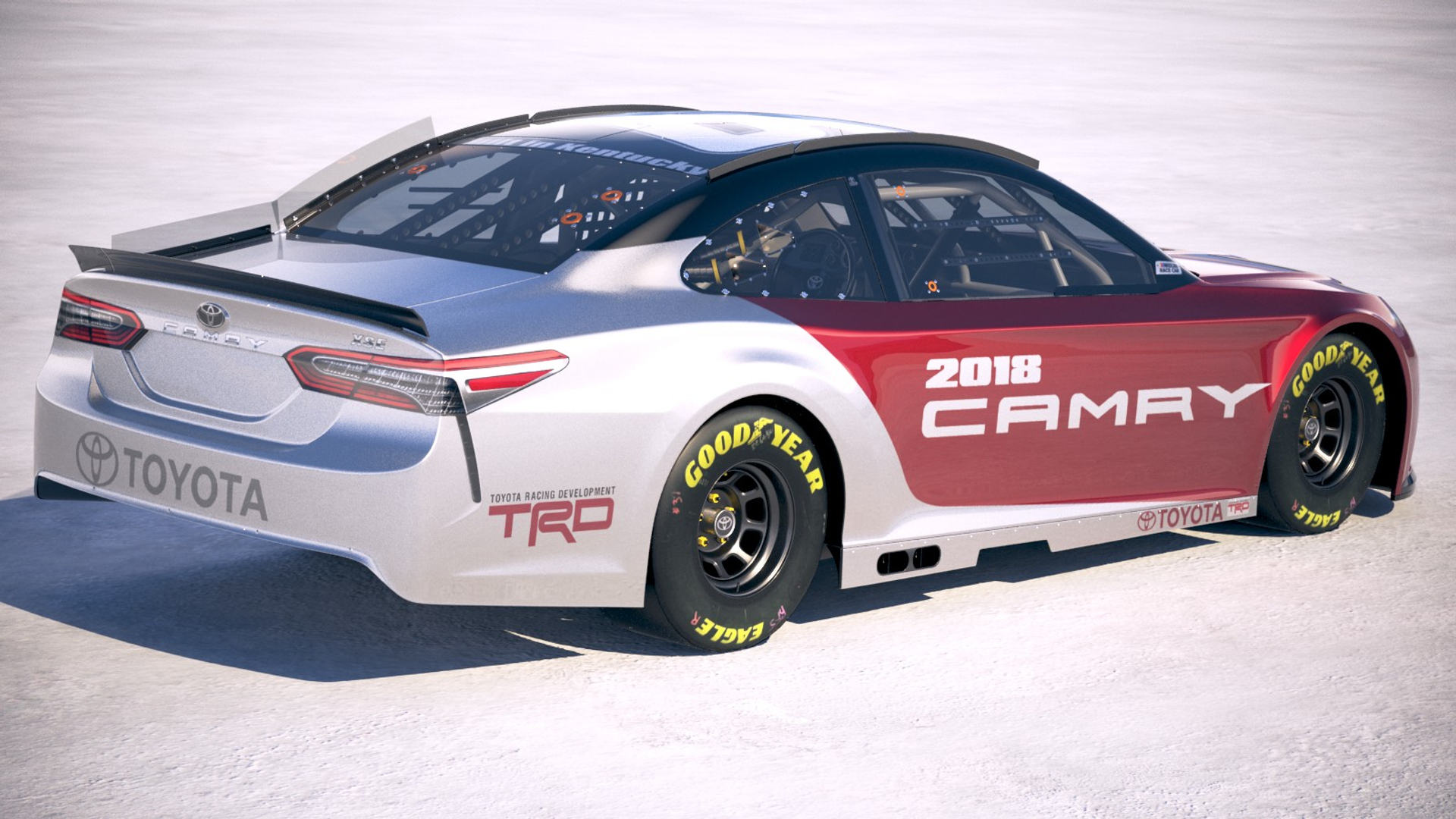 modelo 3d Toyota Camry Nascar 2018 - TurboSquid 1217467