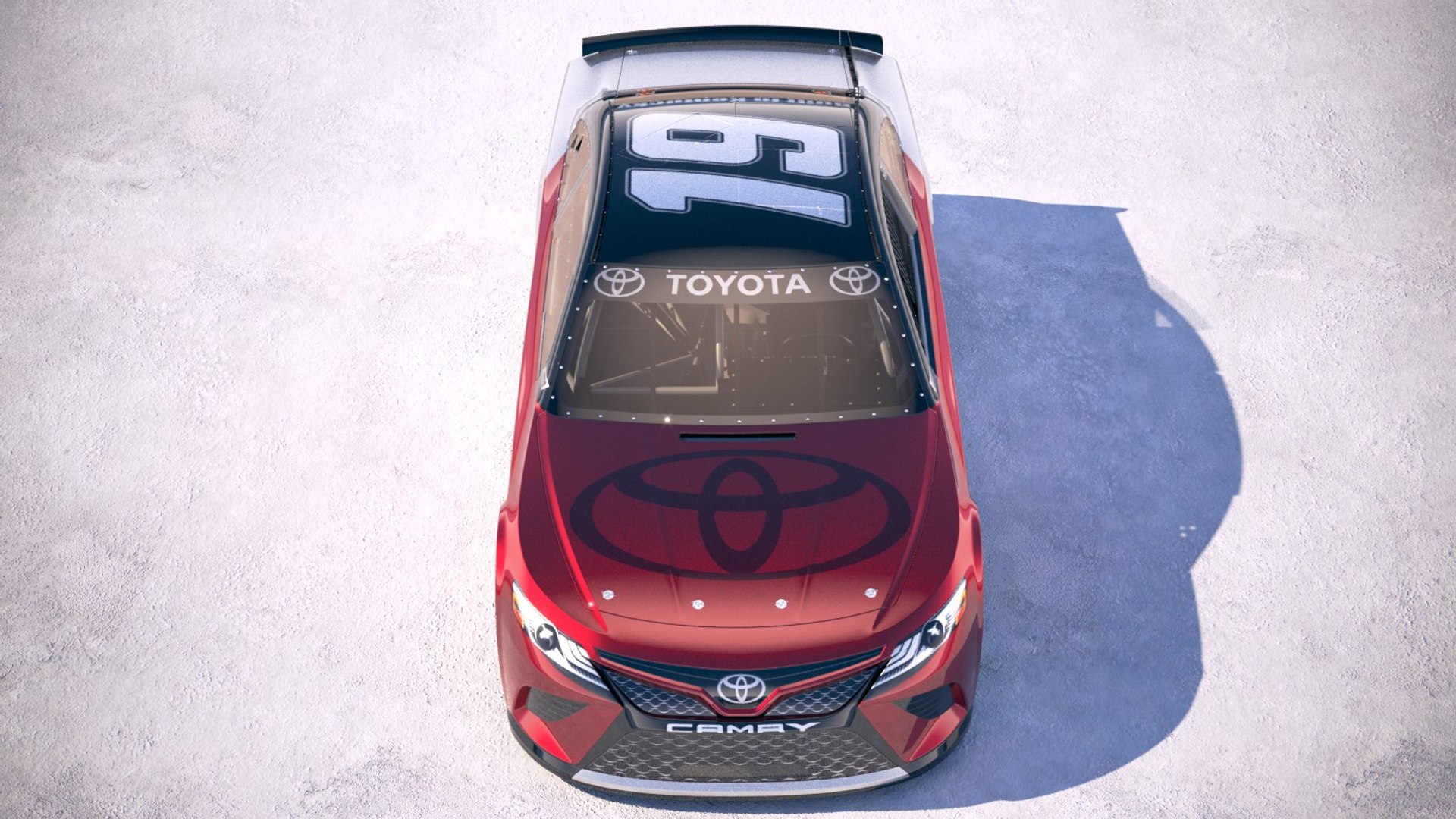 Toyota camry nascar 3D model - TurboSquid 1217467