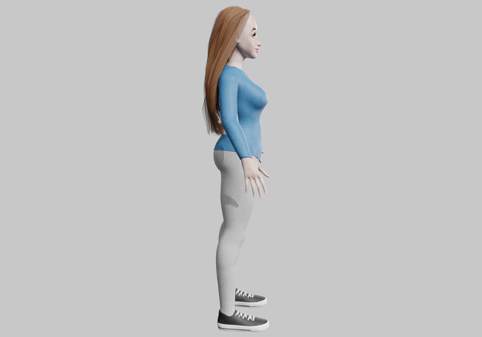 Basic Sweet Woman V33653 Model - TurboSquid 2282534