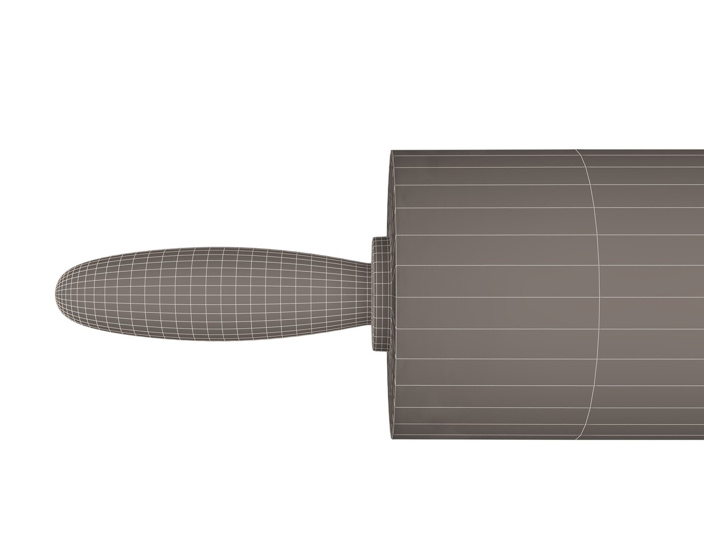 3D Rolling Pin model - TurboSquid 1745378