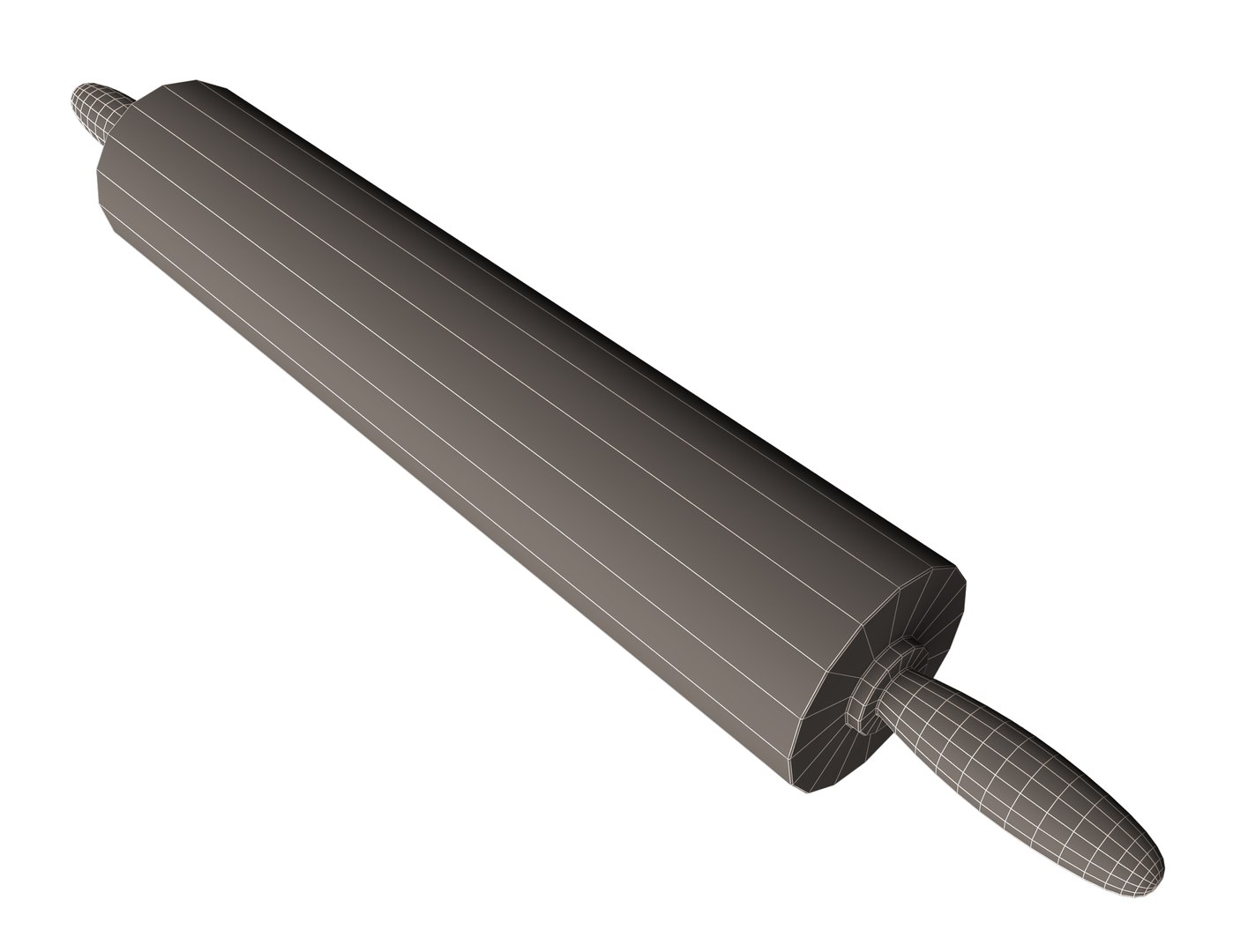 3D Rolling Pin model - TurboSquid 1745378
