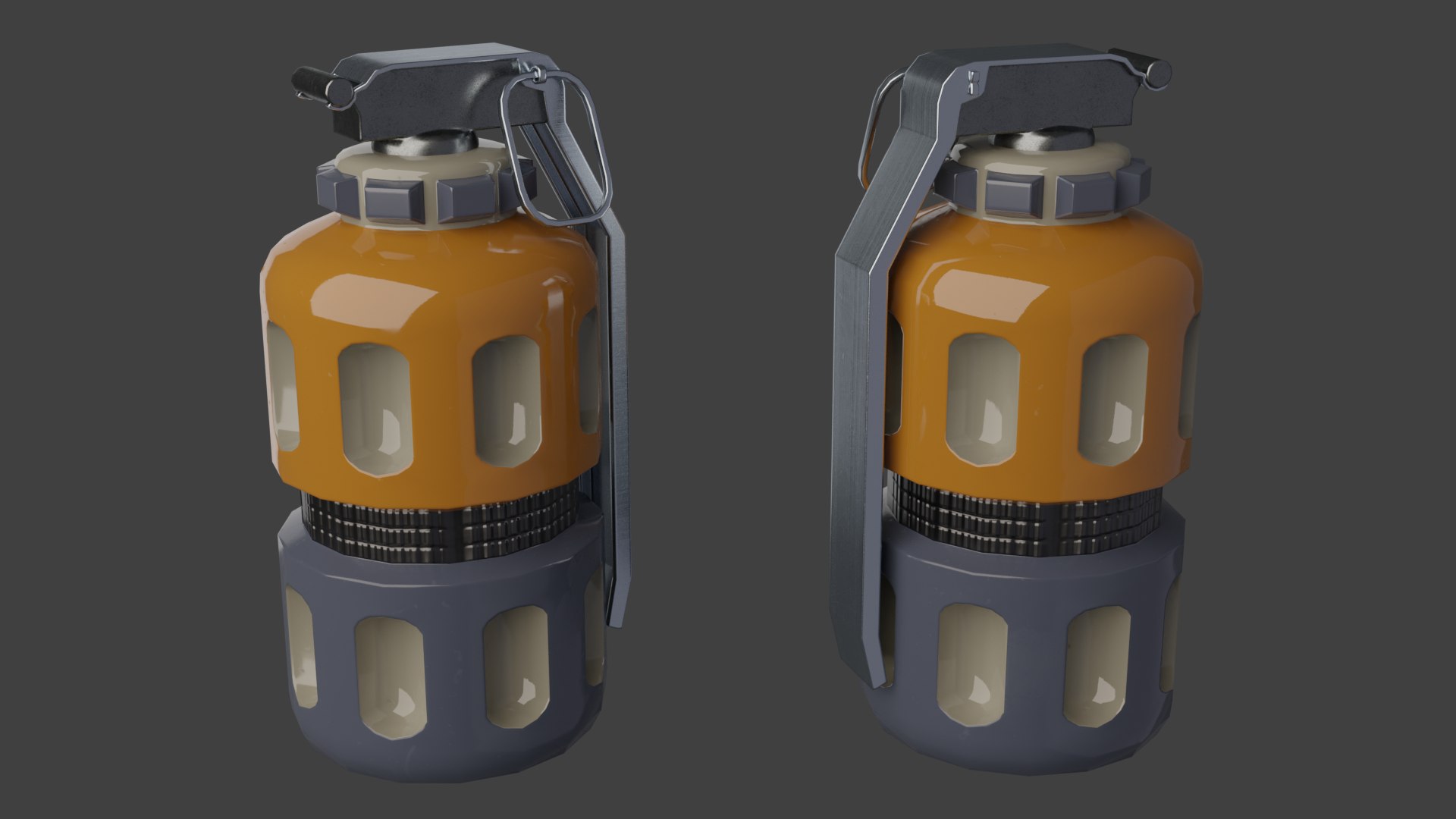 Sci-Fi Grenades Collection 3D Model - TurboSquid 2089976