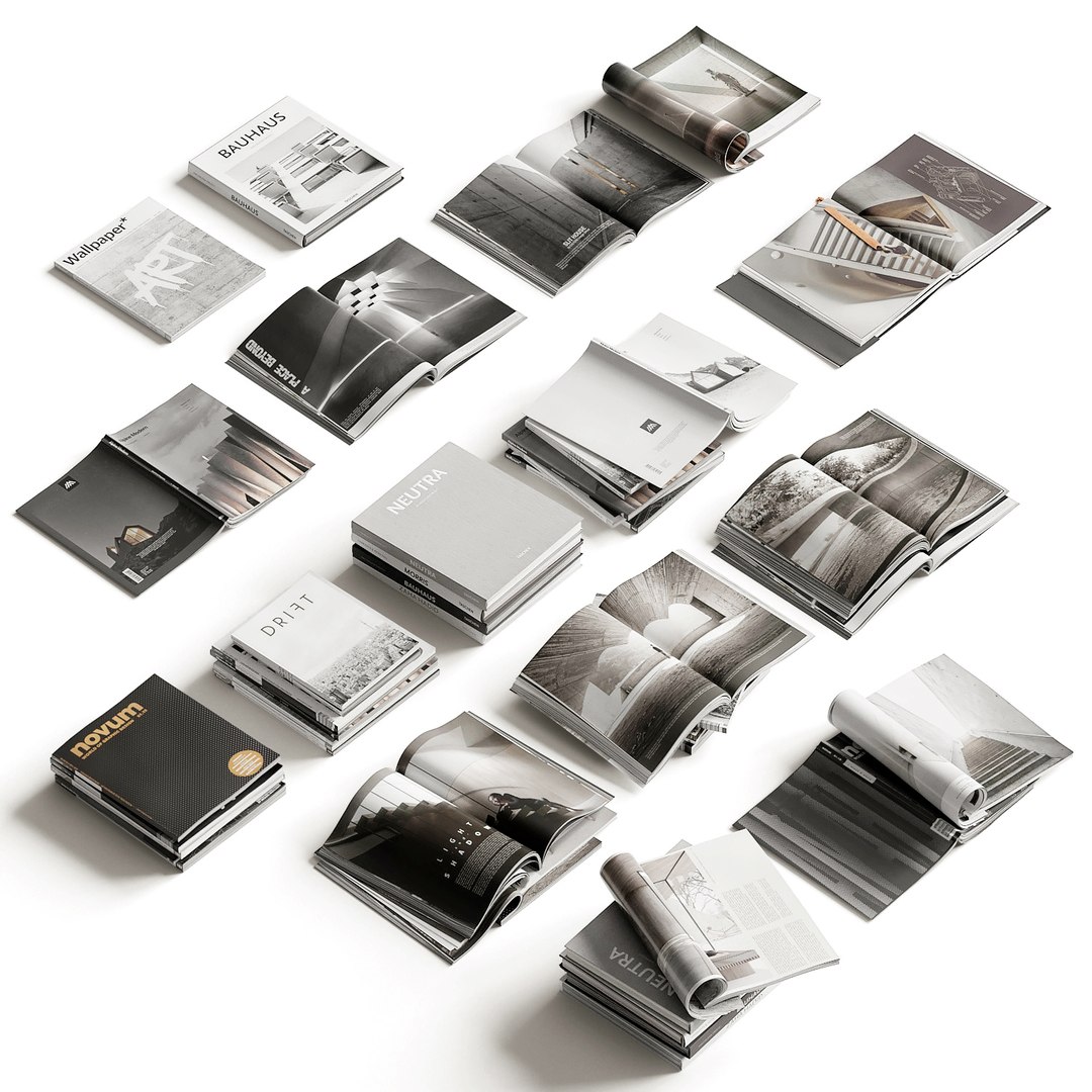 The Magazines Model - TurboSquid 1991391