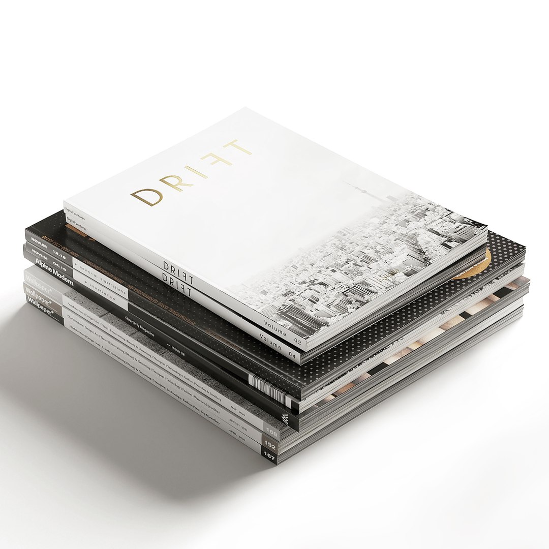 The Magazines Model - TurboSquid 1991391