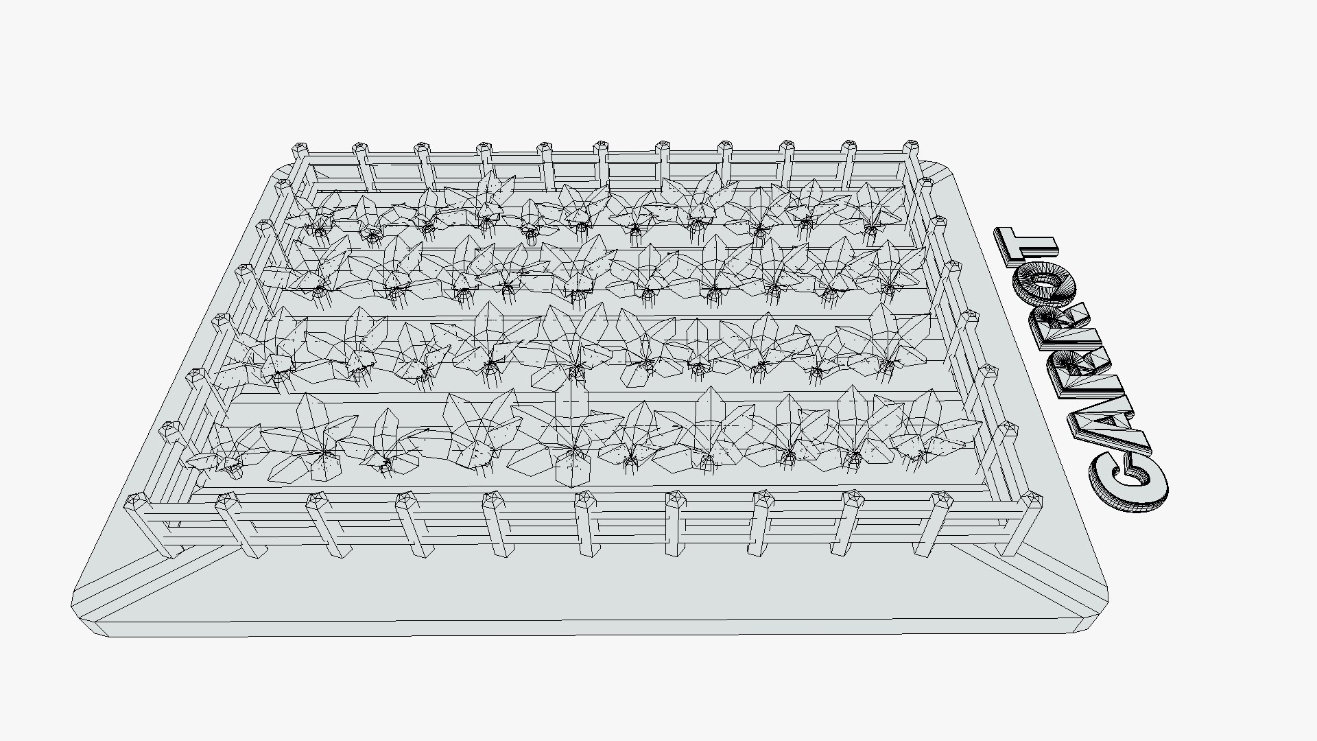 3D Carrot Farm Model - TurboSquid 1999930