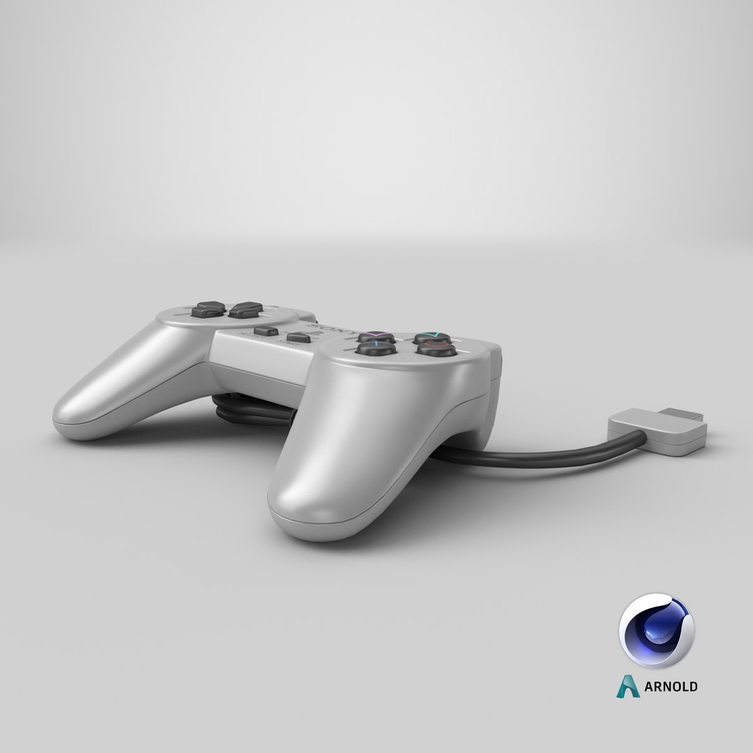 Sony playstation classic controller 3D - TurboSquid 1580995