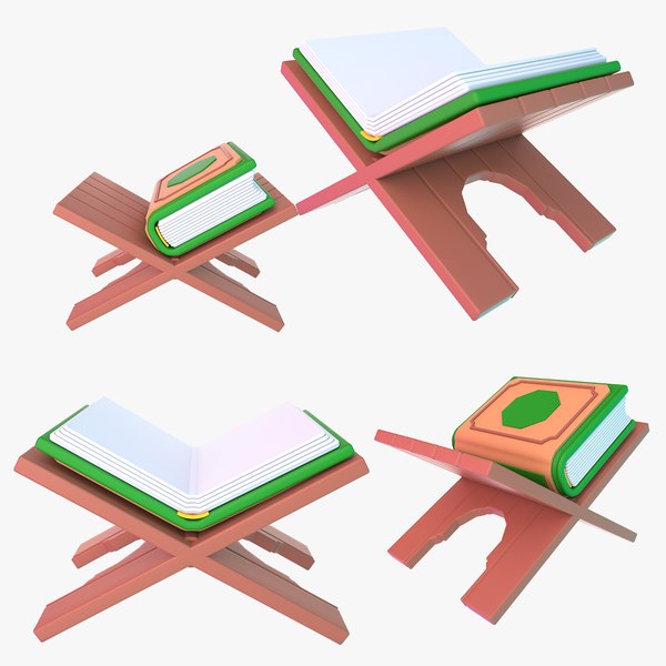 3D Quran Models | TurboSquid