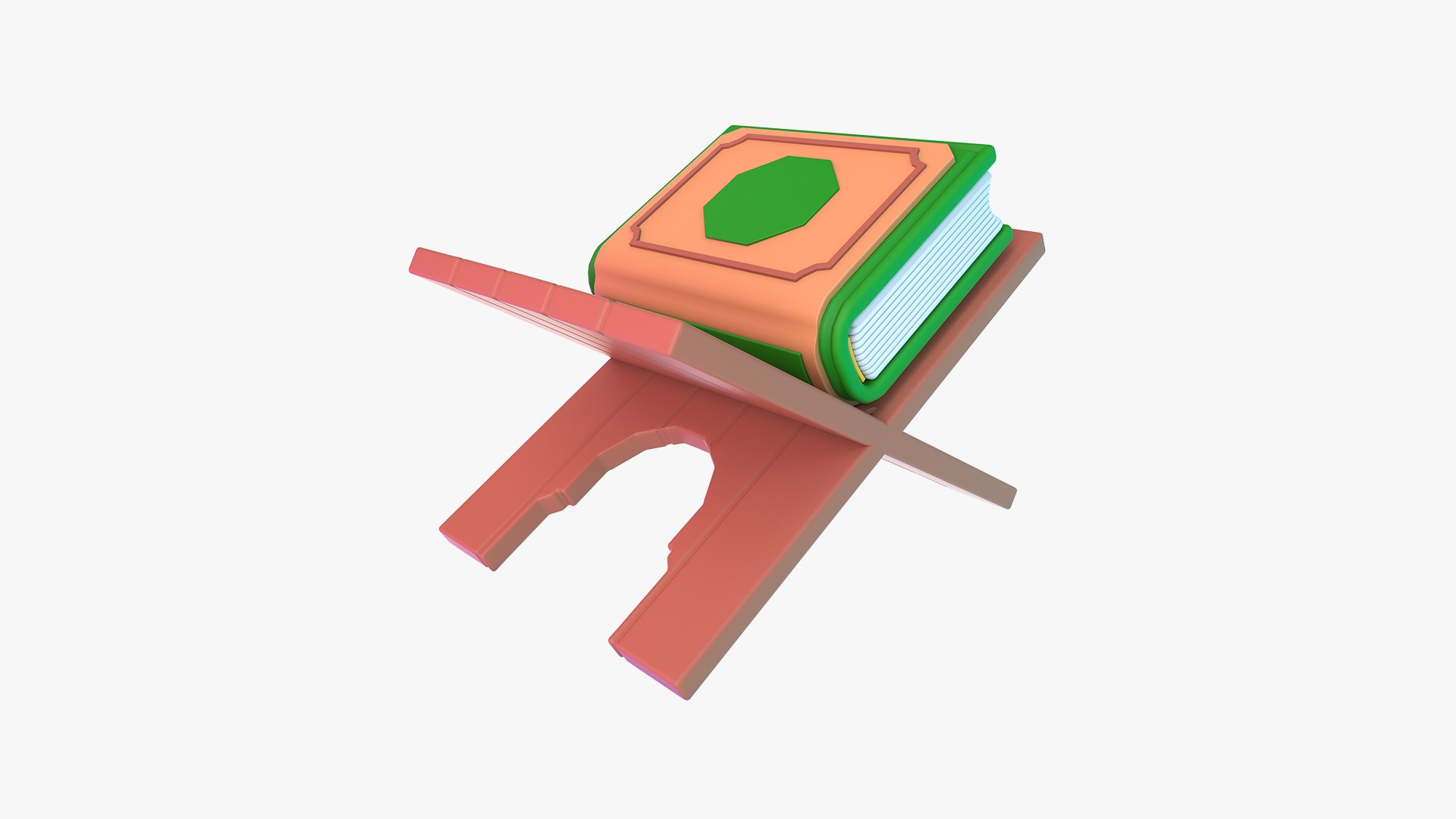Holy Quran Model - TurboSquid 1870339