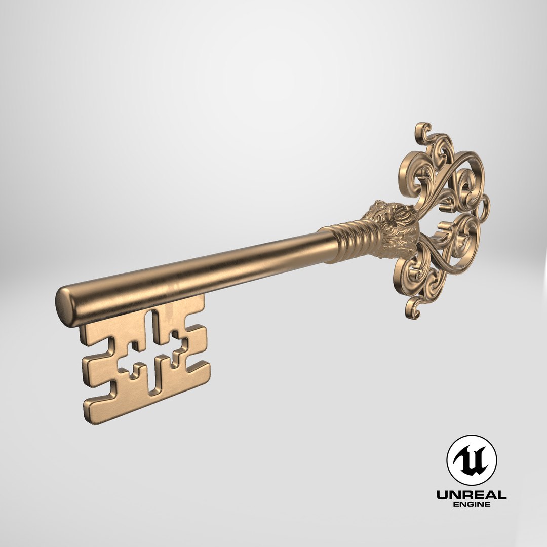 3D Detailed Skeleton Key 01 - TurboSquid 2184655