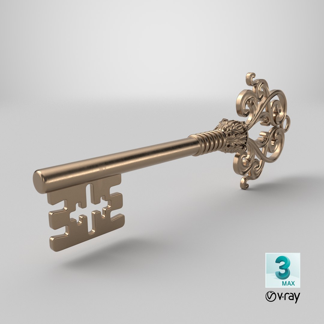 3D Detailed Skeleton Key 01 - TurboSquid 2184655