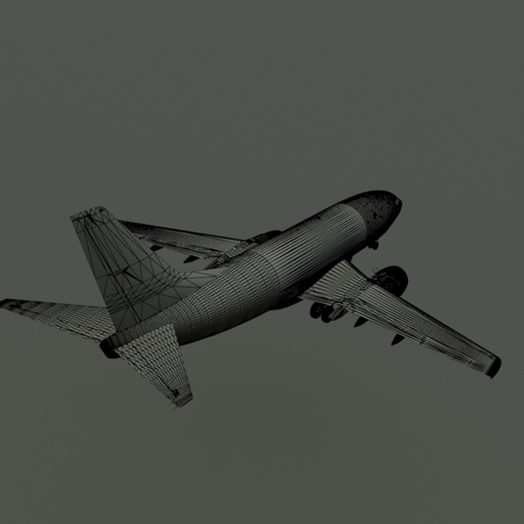 B 737-500 3d Dwg