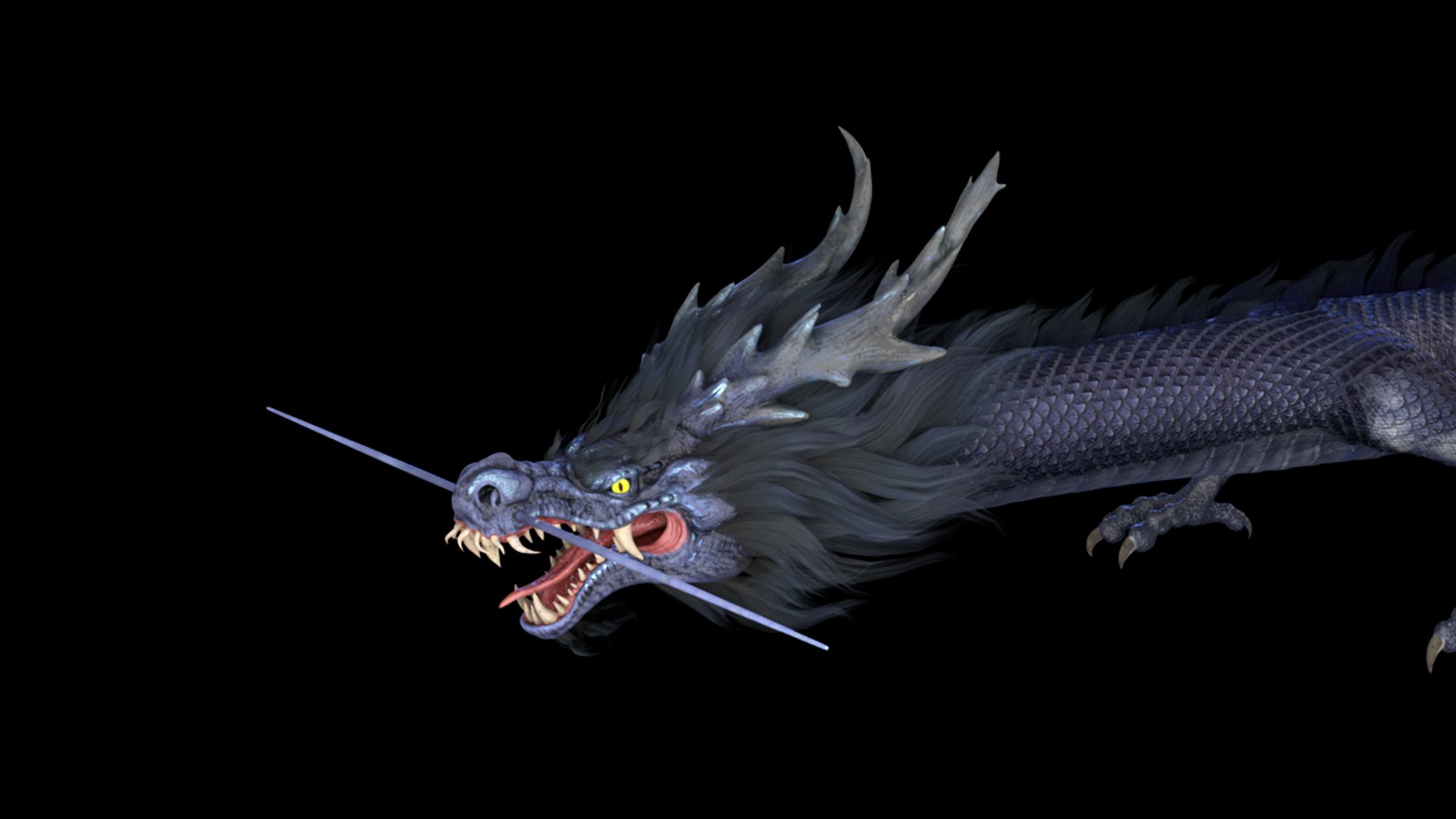 3D Dragon Model - TurboSquid 2073052