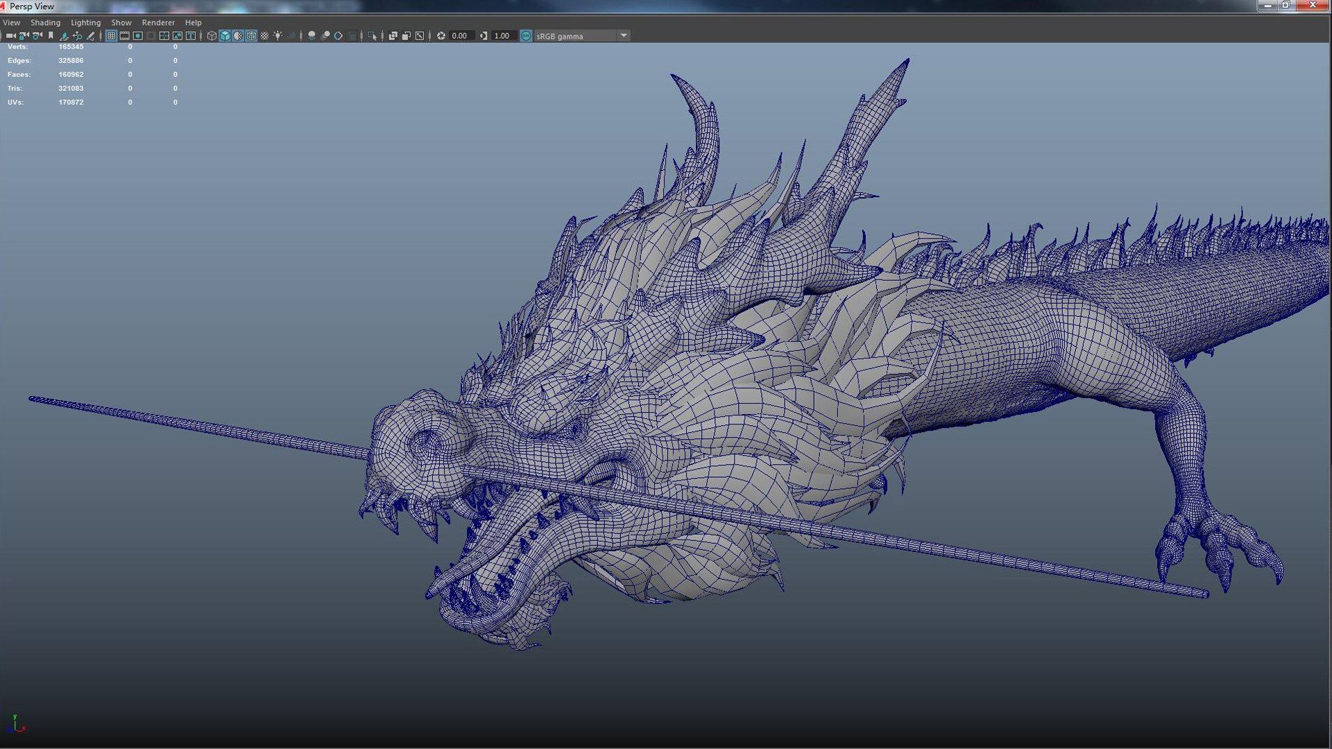 3D Dragon Model - TurboSquid 2073052