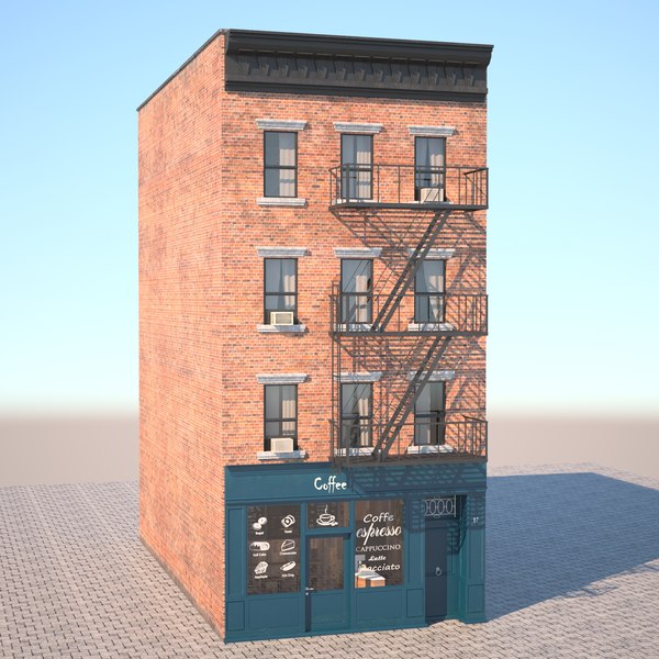 Bank building model - TurboSquid 1312153