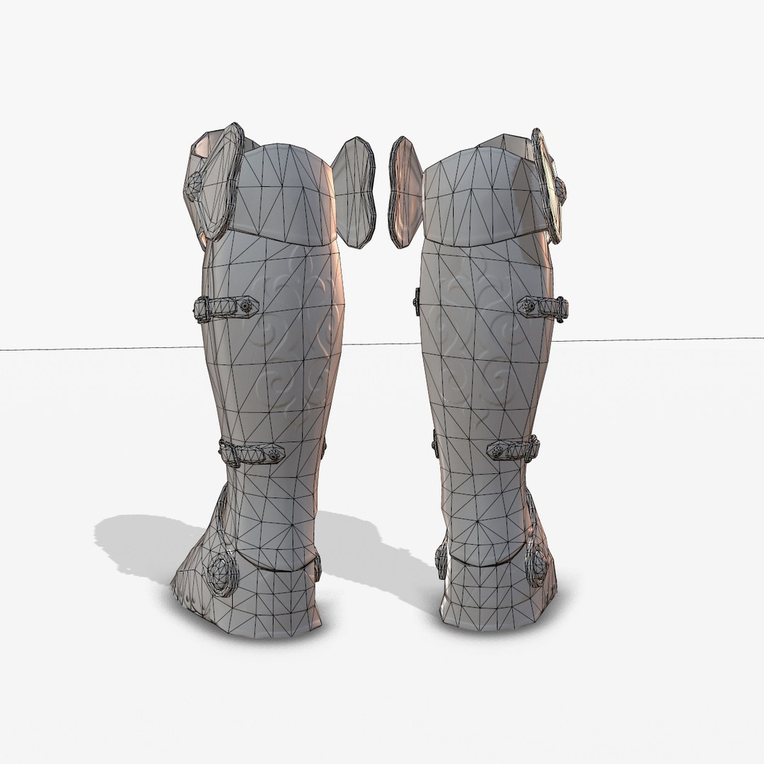 Medieval Armor Boots 3D - TurboSquid 1153142