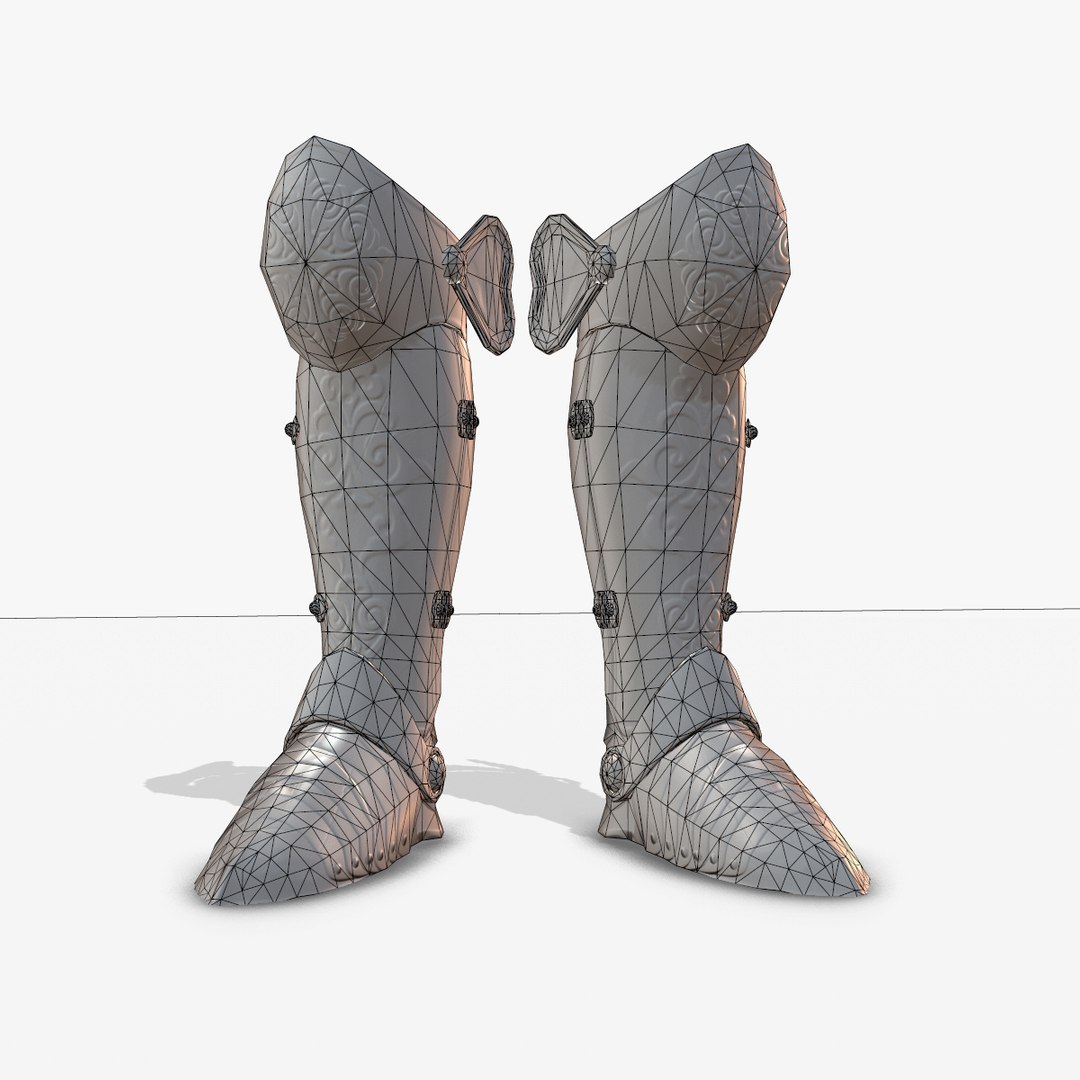 Medieval Armor Boots 3D - TurboSquid 1153142