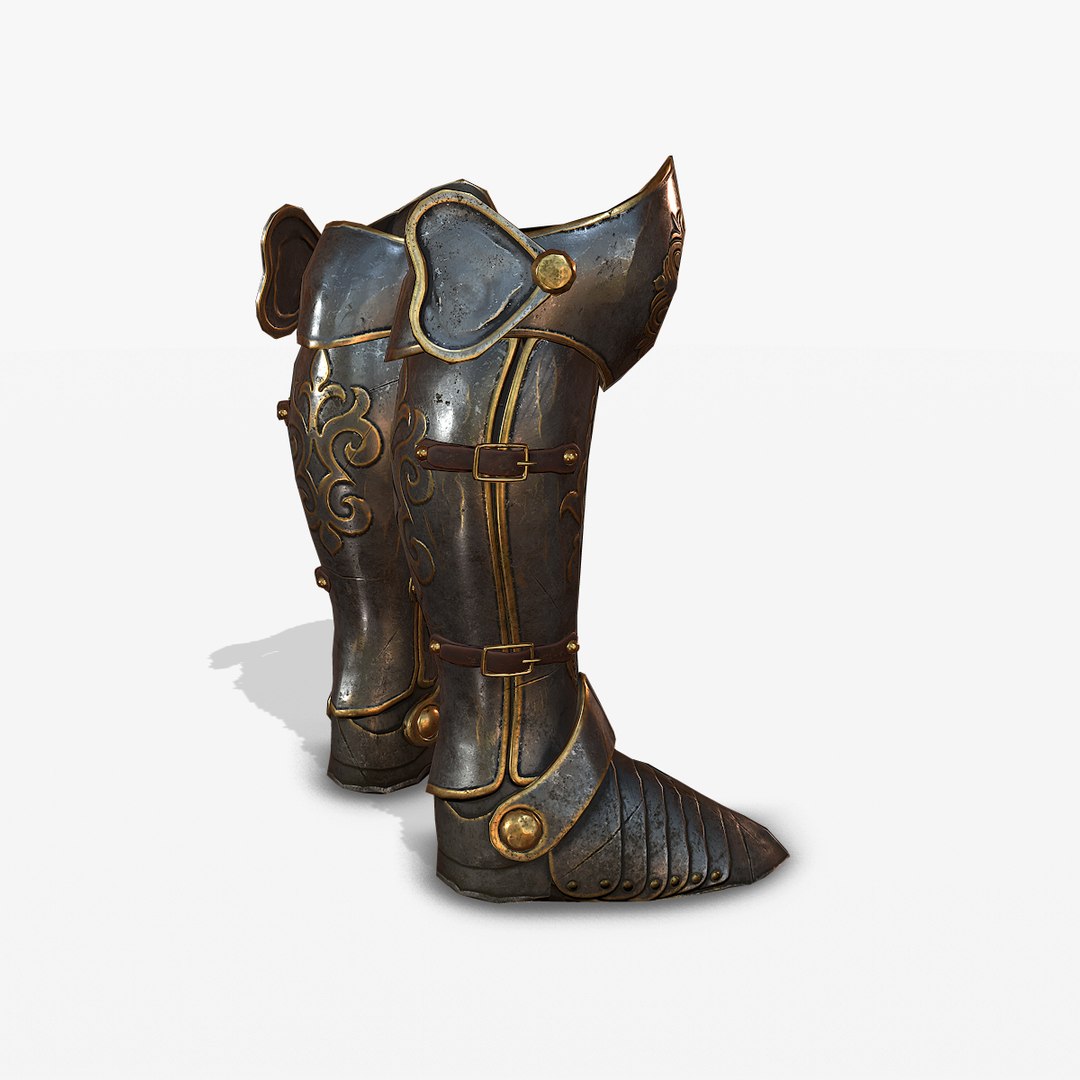 Medieval Armor Boots 3D - TurboSquid 1153142