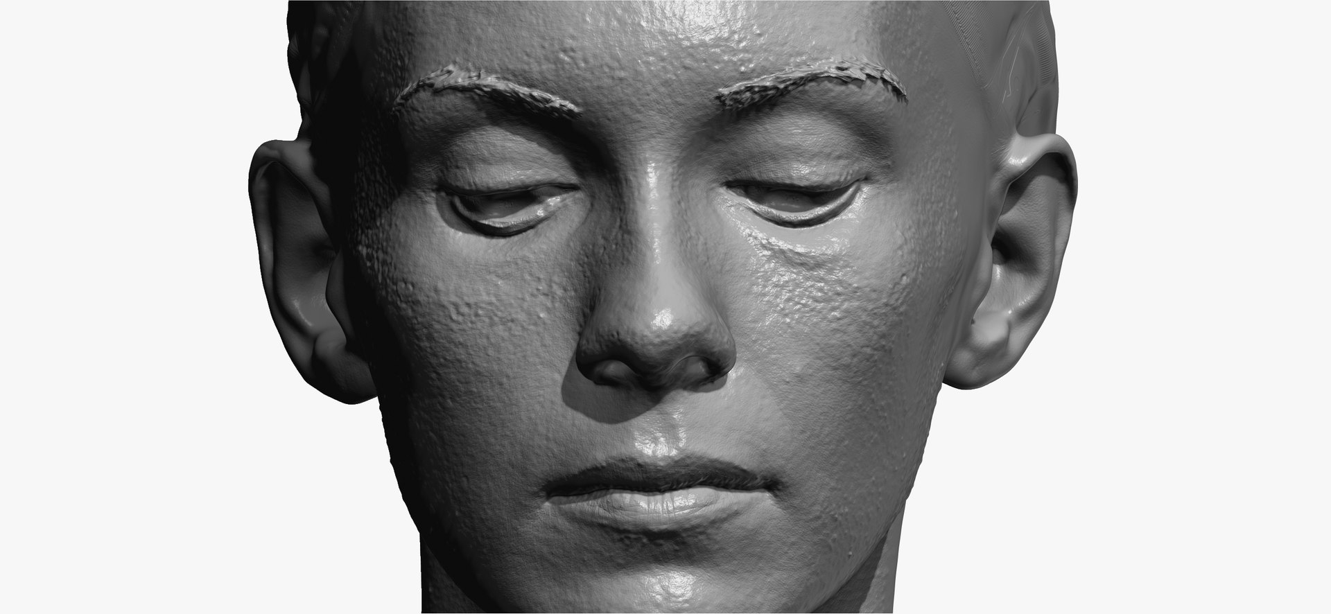 Athena human head eyes model - TurboSquid 1673019