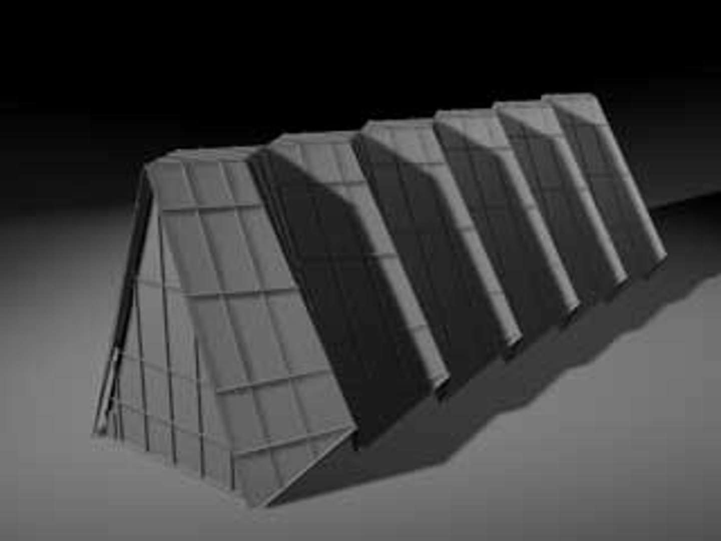 Glass Structure 3d Obj