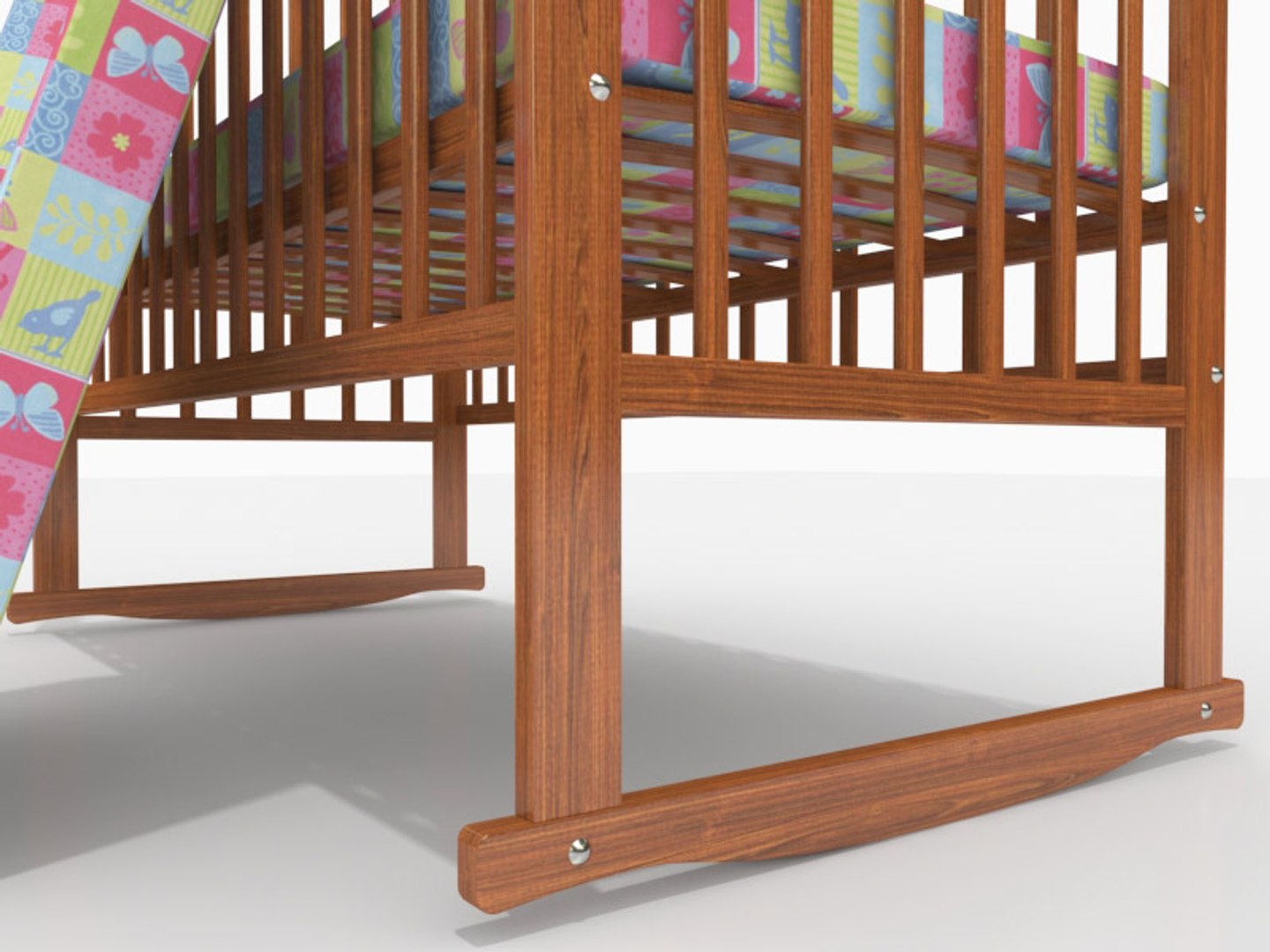 Baby Cot 3d Max