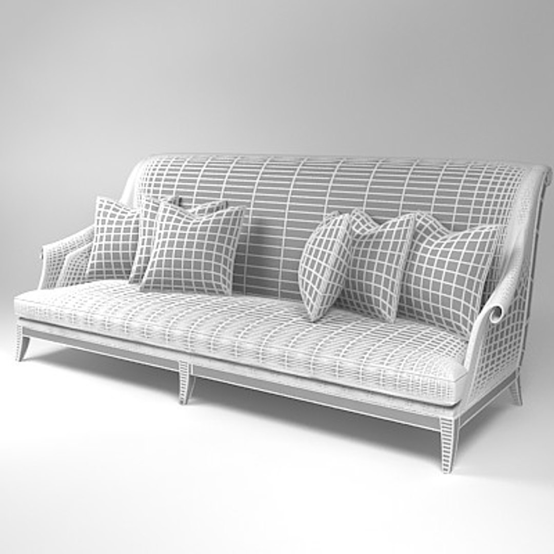 Christopher Guy Sofa 3d Model