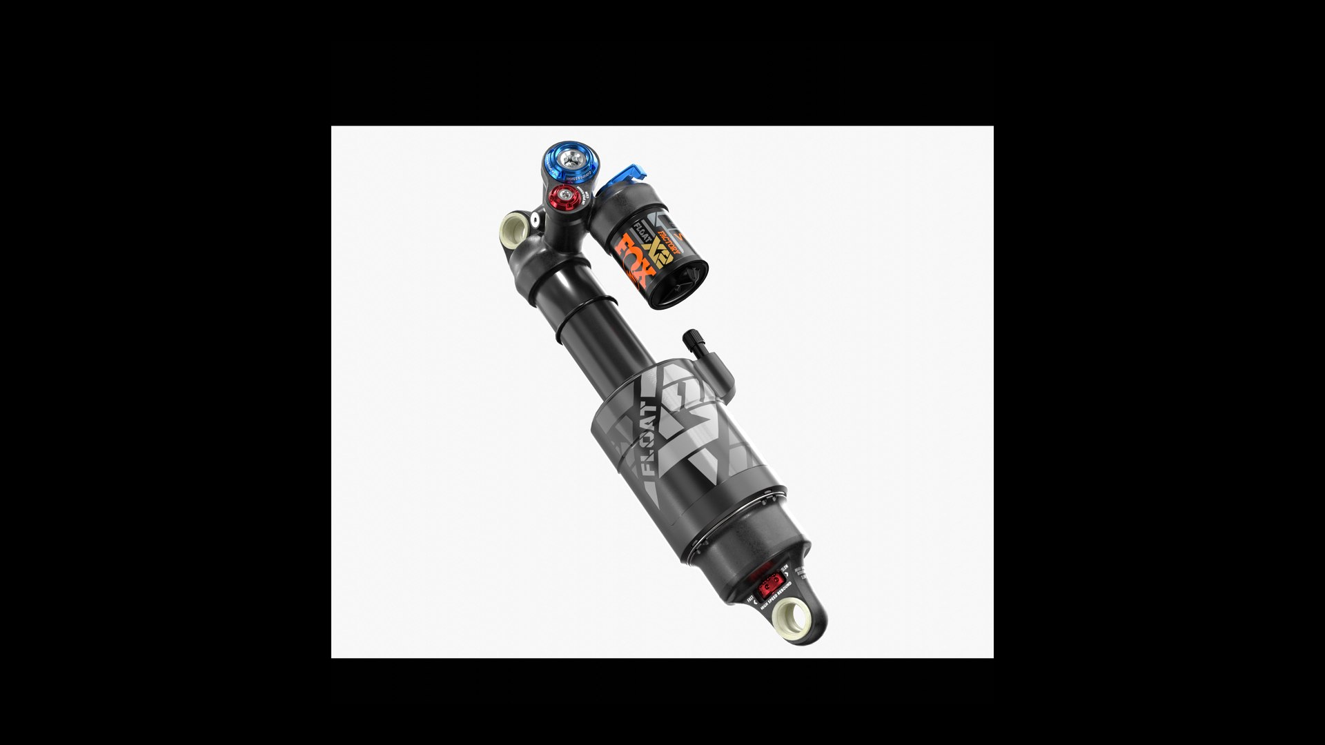 3D FOX Float X2 in black model - TurboSquid 2075507