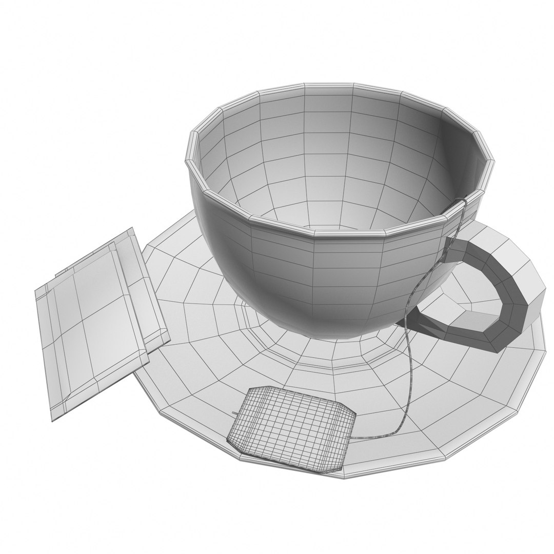 Tea cup 3D - TurboSquid 1246787