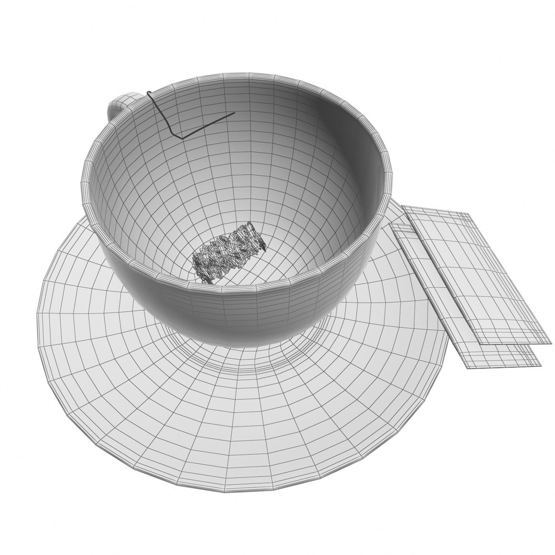 Tea cup 3D - TurboSquid 1246787