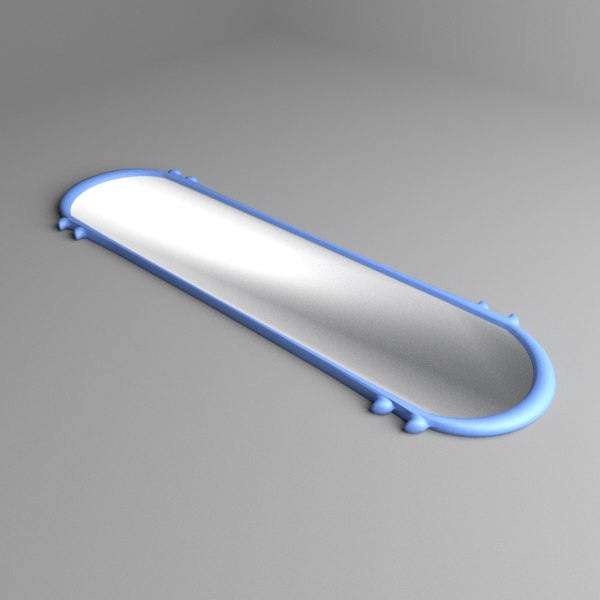 3D picture frame oval - TurboSquid 1544455