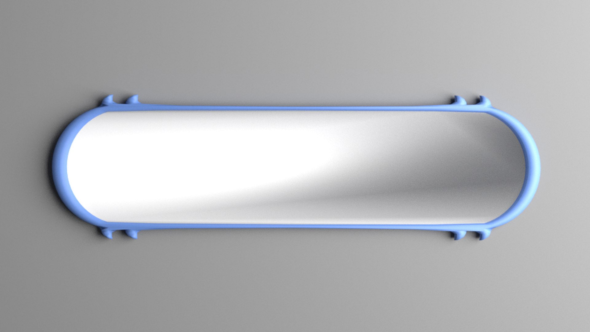 3D Picture Frame Oval - TurboSquid 1544455