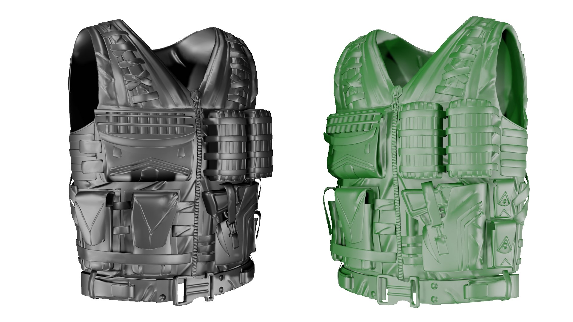 Tactical Vest 3D Model - TurboSquid 1820666